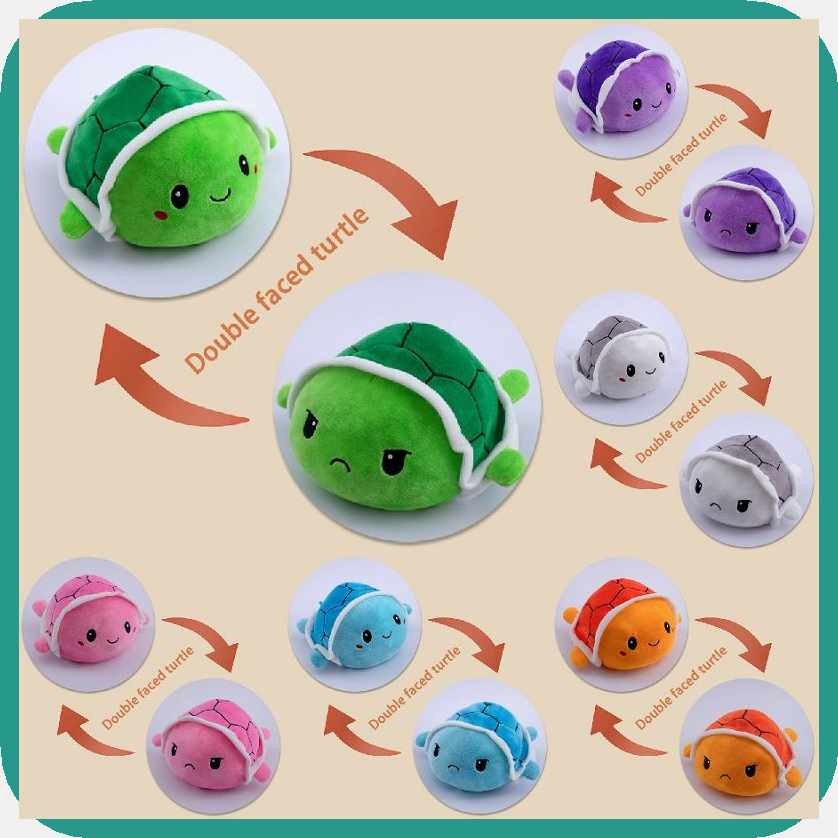 Double-Sided`aB$Flip|Xc:Turtle~Kf?Plushie*LS?Toy*Kd?Stuffed*kI?Angry*DC ...