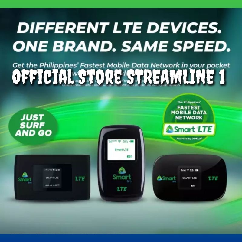 Smart Bro Prepaid LTE Pocket WiFi SIM 15days unlidata | Shopee Philippines