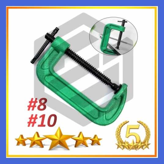 Wholesale Adjustable C-Clamp 8inch / 10inch ( Sold per Piece ) | Shopee ...