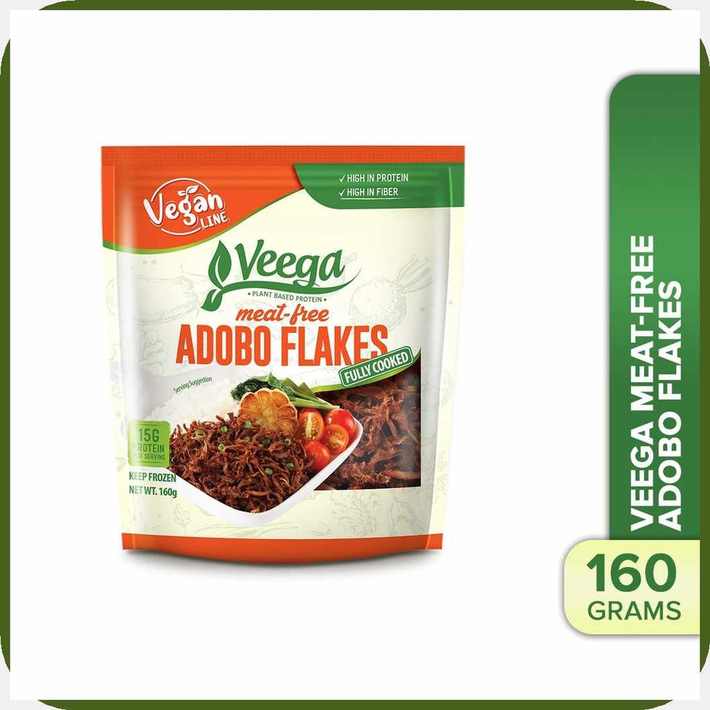 Veega Meat-Free Adobo Flakes 160G | Shopee Philippines