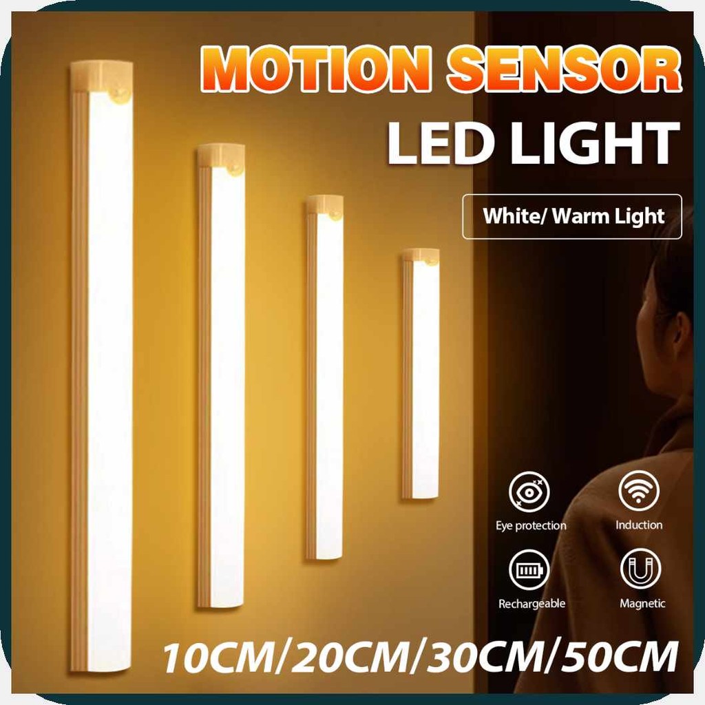 50CM)Fb?LED{Os{Motion{ce'Sensor{DT'Light{e'Rechargeable{e'Magnetic{w ...