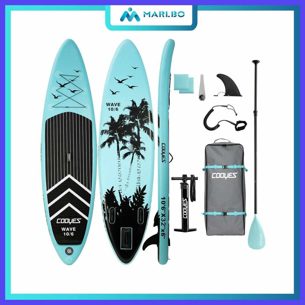 Inflatable Surfboard wakeboard Water SUP Standing Paddle Board Kayak ...