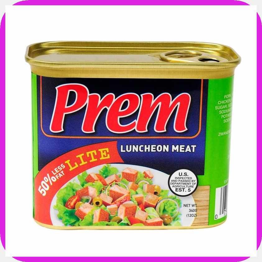 Prem Lite Luncheon Meat 12oz | Shopee Philippines
