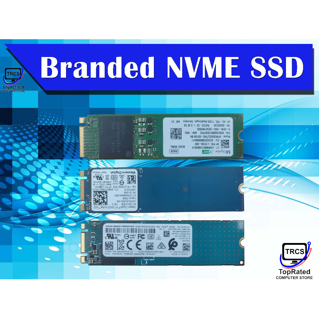 Skynix, Western Digital, Toshiba M2 NVME 256GB for Laptop and Desktop ...