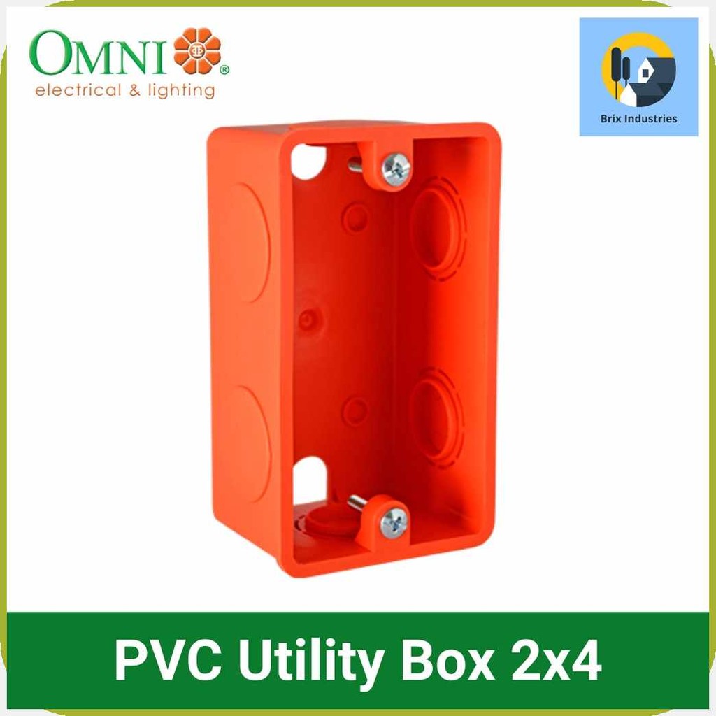 Omni PVC Utility Box 2x4 WUB-001 | Shopee Philippines