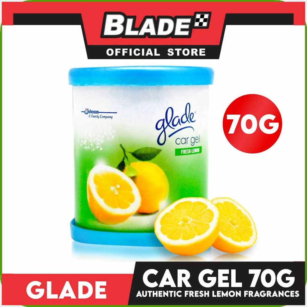 Glade}A*Car&x#Gel(B|Air=Z|Freshener=q|70g>b}(Fresh>L}Lemon) | Shopee Philippines