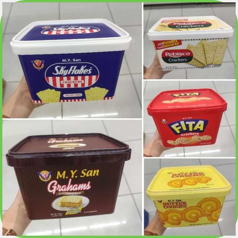 M.Y. San Grahams / SkyFlakes / Fita / Butter Cookies & Rebisco Crackers 900g 800g 742.5g 700g ...