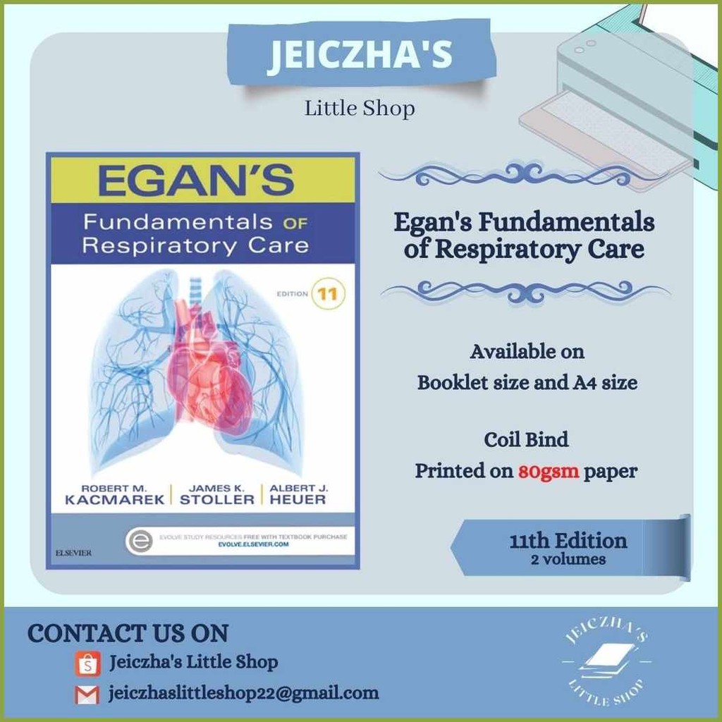 Egan's]gN;V&py%Fundamentals`kr&of{ut'Respiratory{bh'Care{dW'[11th{Bo ...