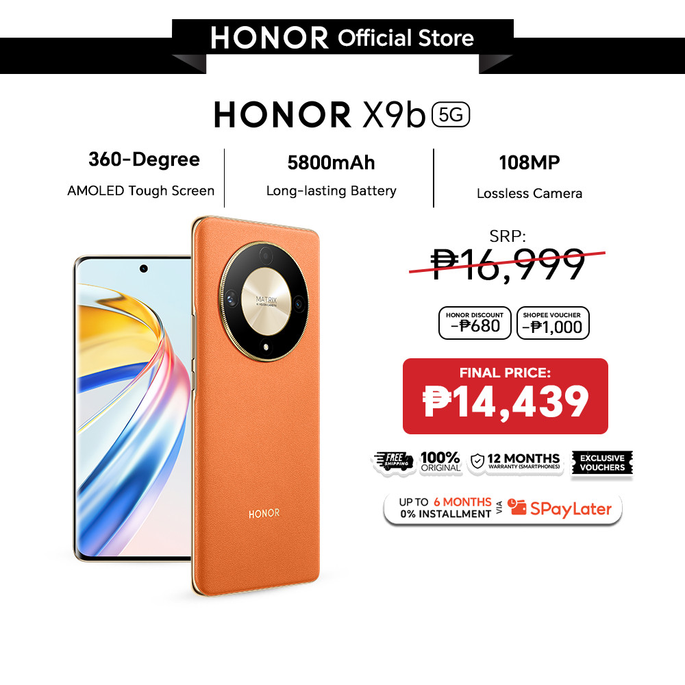 HONOR X9b 5G - (12GB+8GB RAM + 256GB ROM | 108MP Lossless Camera ...