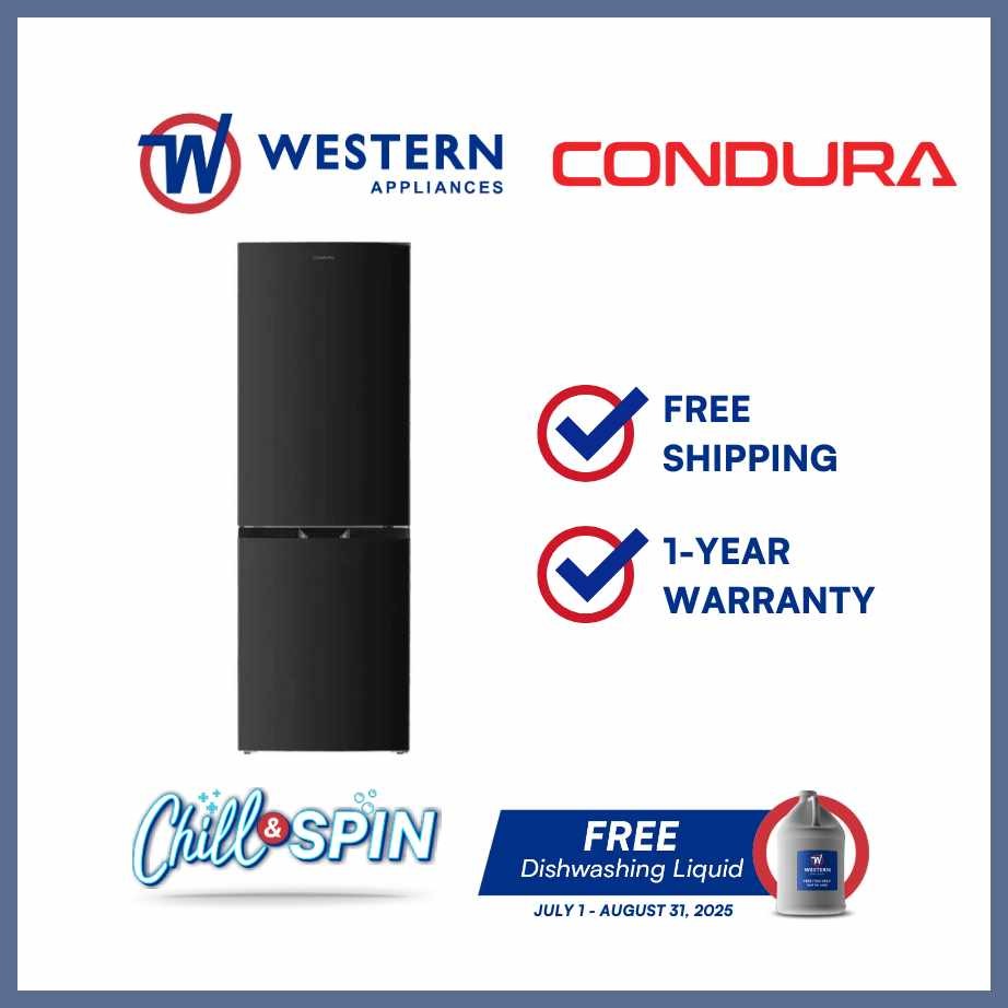 Condura CBF254I 8.0cuft No Frost, Inverter, Two Door Refrigerator ...
