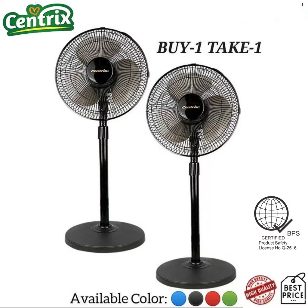 Buy-1 Take-1 Centrix 16 Stand Fan 3-Blades (color may vary) CX-1677D ...