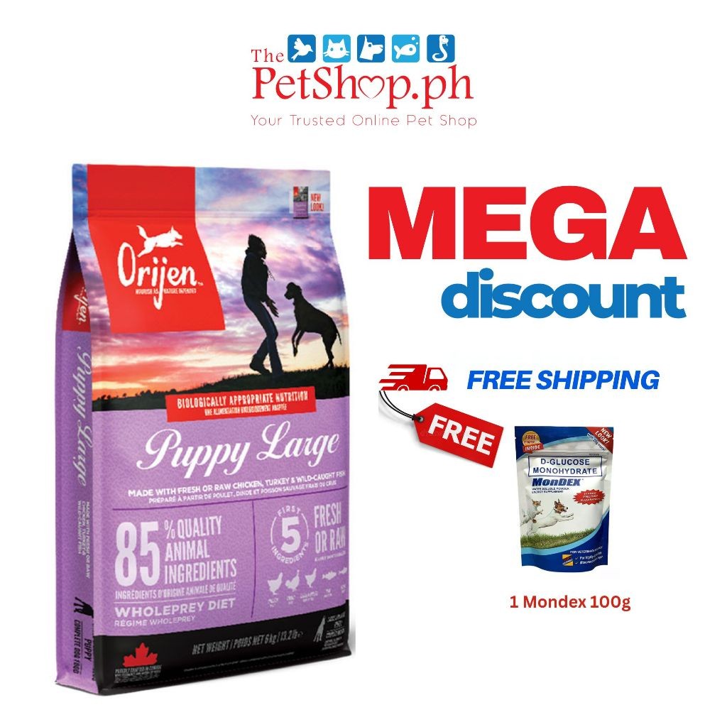 Orijen=V{Puppy.jc)Large>k}Breed>Z}Dry>q}Food>D}11.4kg>n}(FREE>Z}1 ...