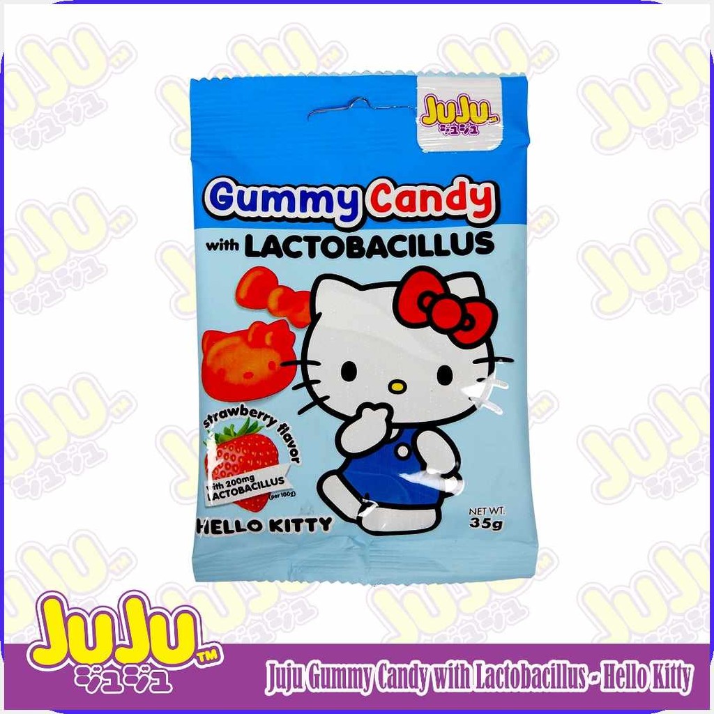 Juju Gummy Mix 35g (Gummy candies with Lactobacillus) - Hello Kitty ...