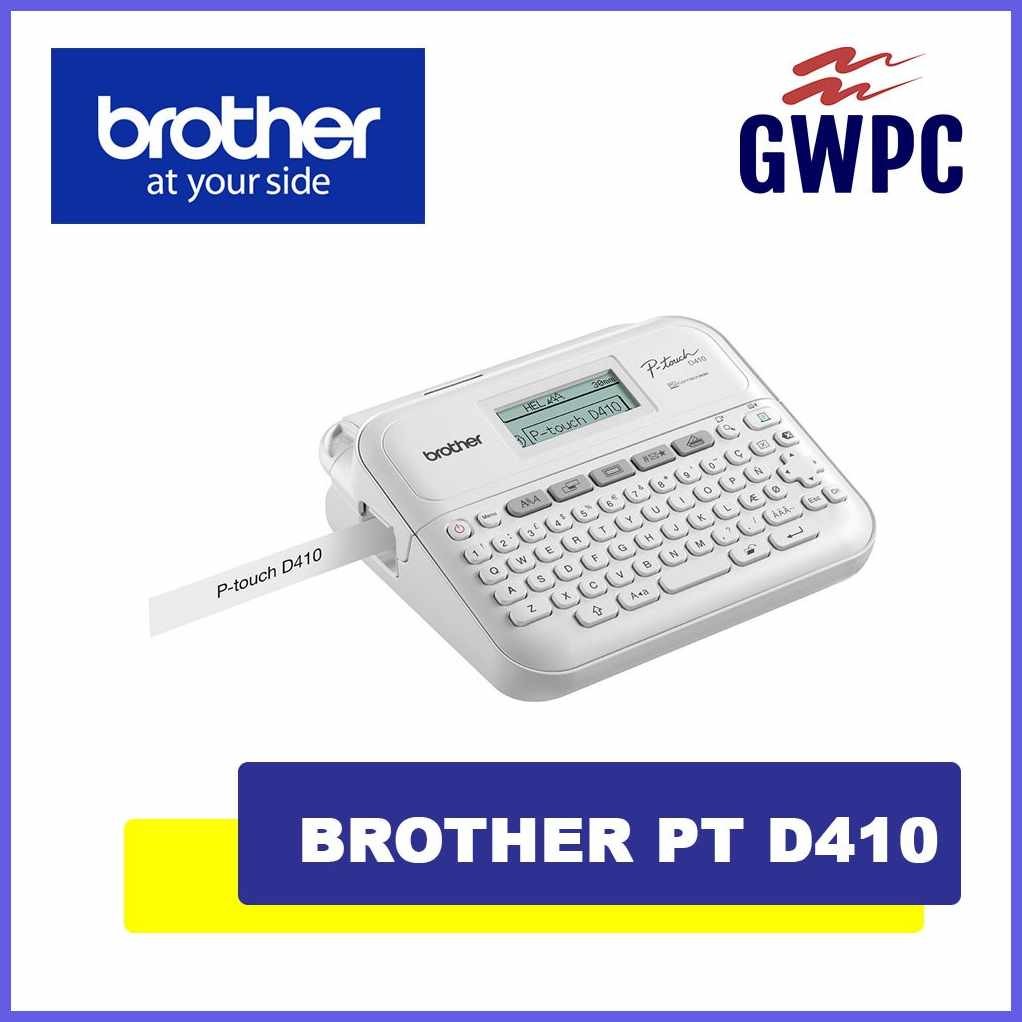 Brotherxb]PT-D410)Po&Label,mX!Printer[Qj!PT[rX!D410 | Shopee Philippines