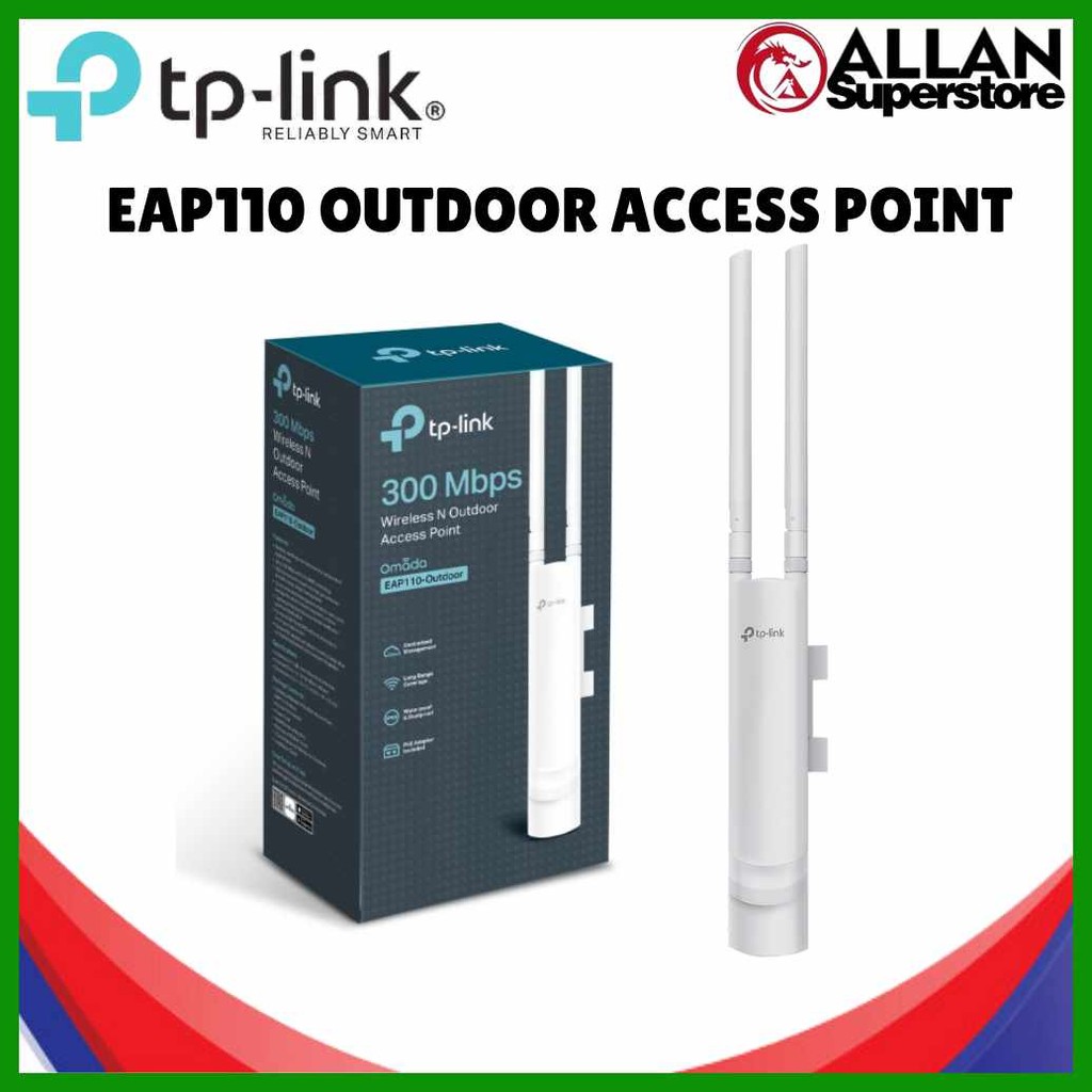 TP-Link Eap110-Outdoor 300mbps Wireless N Outdoor Access Point For ...