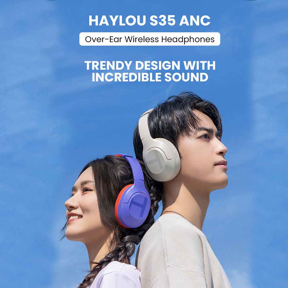 Haylou S35 ANC Bluetooth Headphones Noise Cancellation | Wireless ...