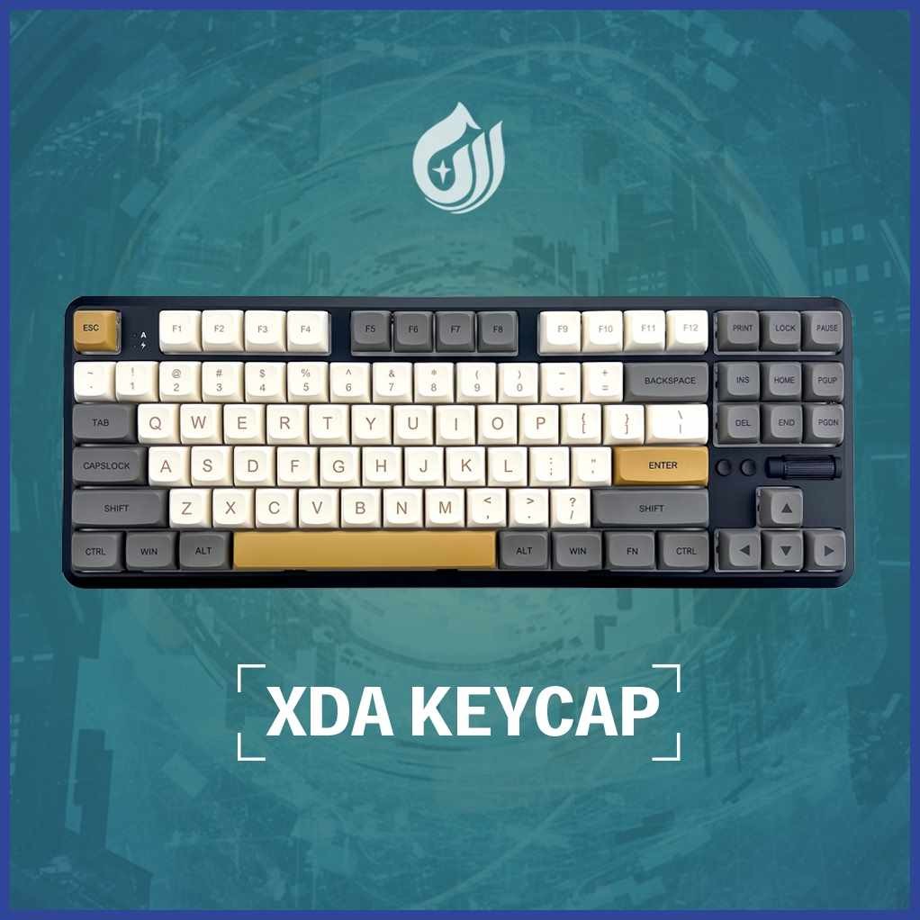 125}VK'Keys_F@XX@kB@PO@NA@DC@xE Shimmer Keycap Set, PBT Sublimation ...