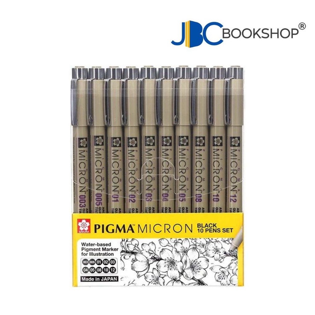 Sakura Pigma Micron Black Individual (1pc) | Shopee Philippines