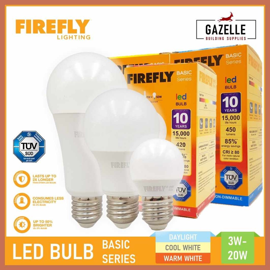 Firefly/H$Basic`K)Series#q]LED.E^A/w^Light/KY^Bulb/aB^-/Uv^3 - 20 Watts ...