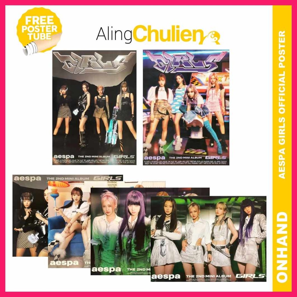 [Official.u[Poster+|yC_Bk:Tube]%vA:AESPA%s:Girls%E:Real%e:World%c ...