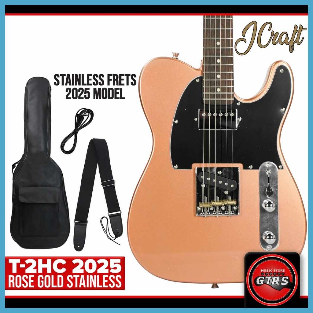 J-Craft T-2HC 2025 SH T-Style Electric Guitar with Free Accessories ...