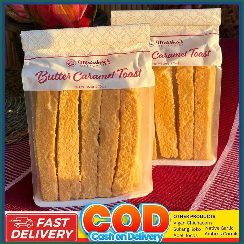 Butter Caramel Toast Marshas Delicacies Marshas Puto Seko Ilocos Food ...