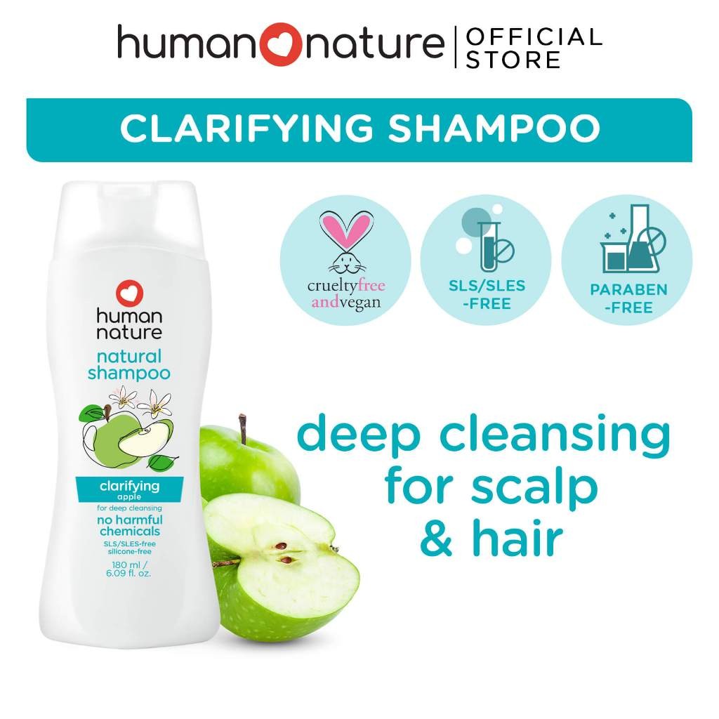 Human Nature Clarifying Shampoo (No Harmful Chemicals) | Shopee Philippines