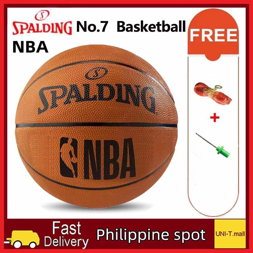 NBA Basketball Size 7 Basketball Leather Material Ball Spalding ...