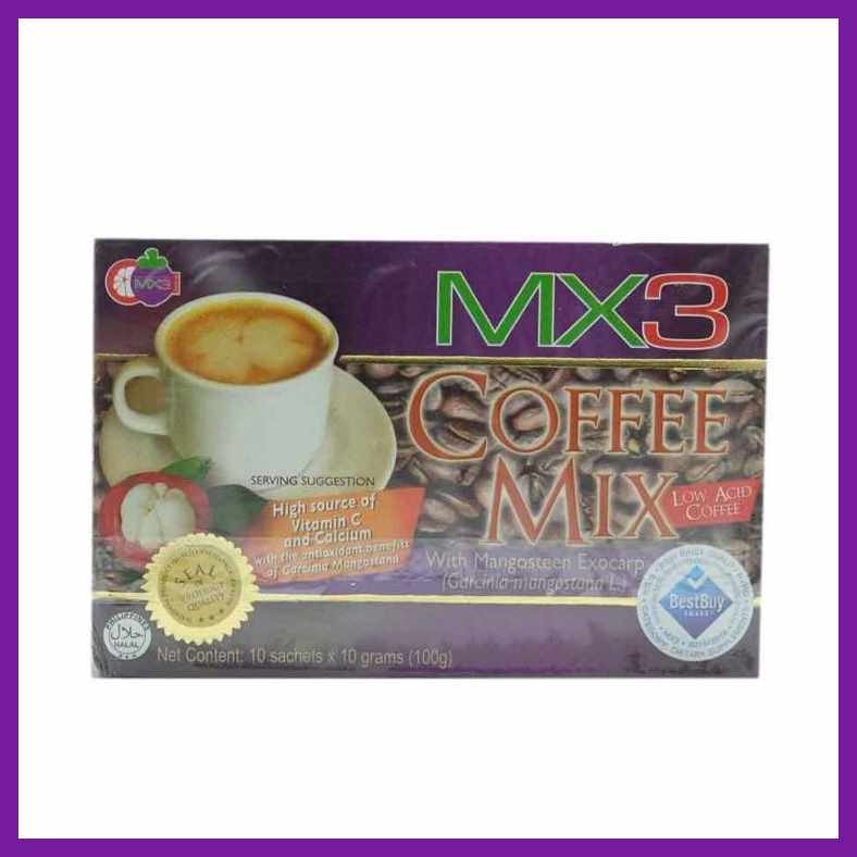 MX3 Coffee Mix Low Acid Coffee with Mangosteen Exocarp 10g 1 Sachet ...