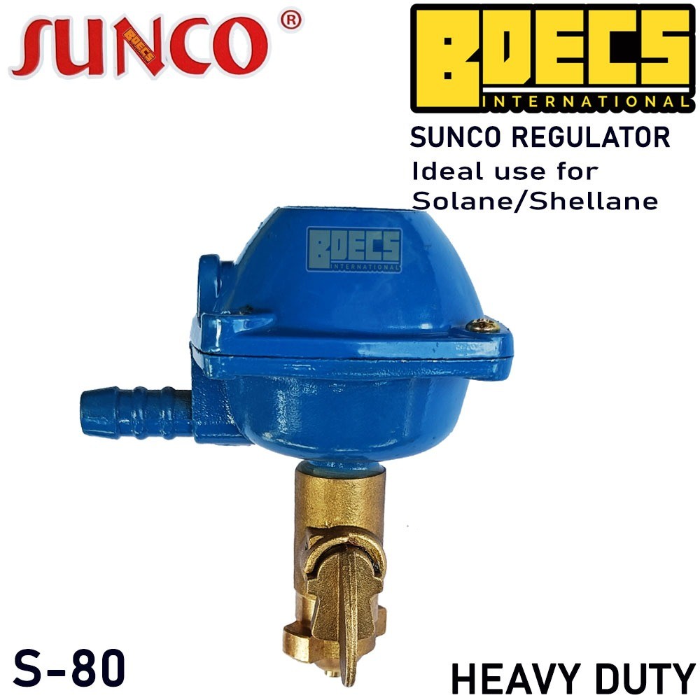 SUNCO / MAXCO LPG Regulator For Shellane & Solane S-80 Heavy Duty I ...