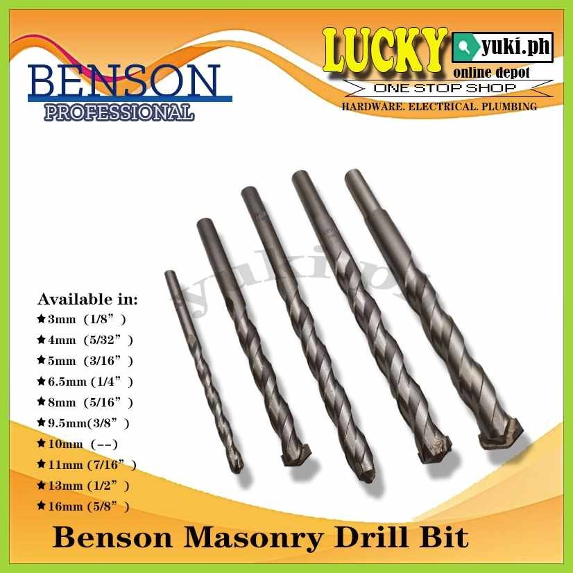 BENSONgY^MASONRY#DI&DRILL+W@O@N@H@z@Z BIT FOR CONCRETE (SOLD PER PIECE ...