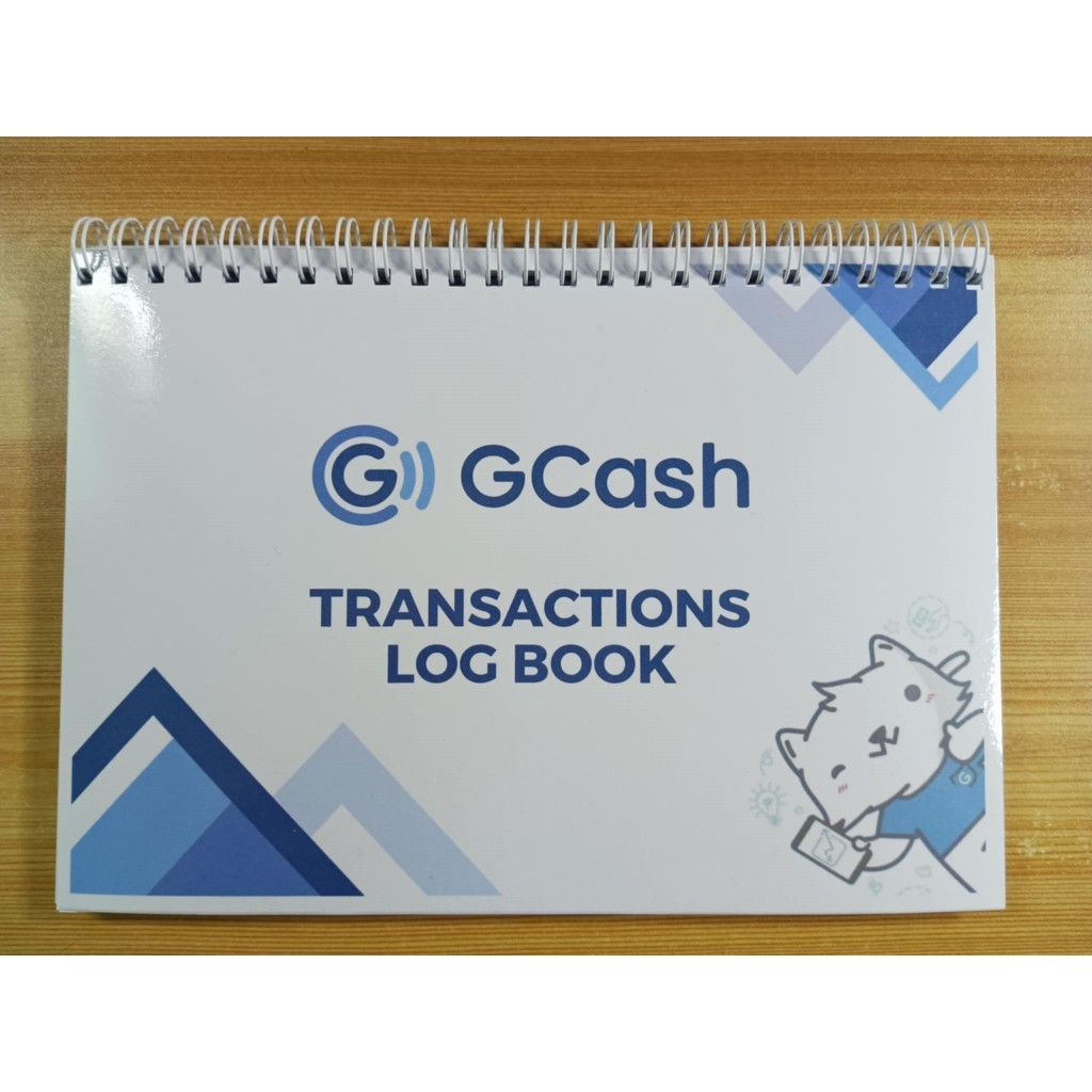 Gcash Transaction Notebook 120 pages / 60 leaves Waterproof Cover ...