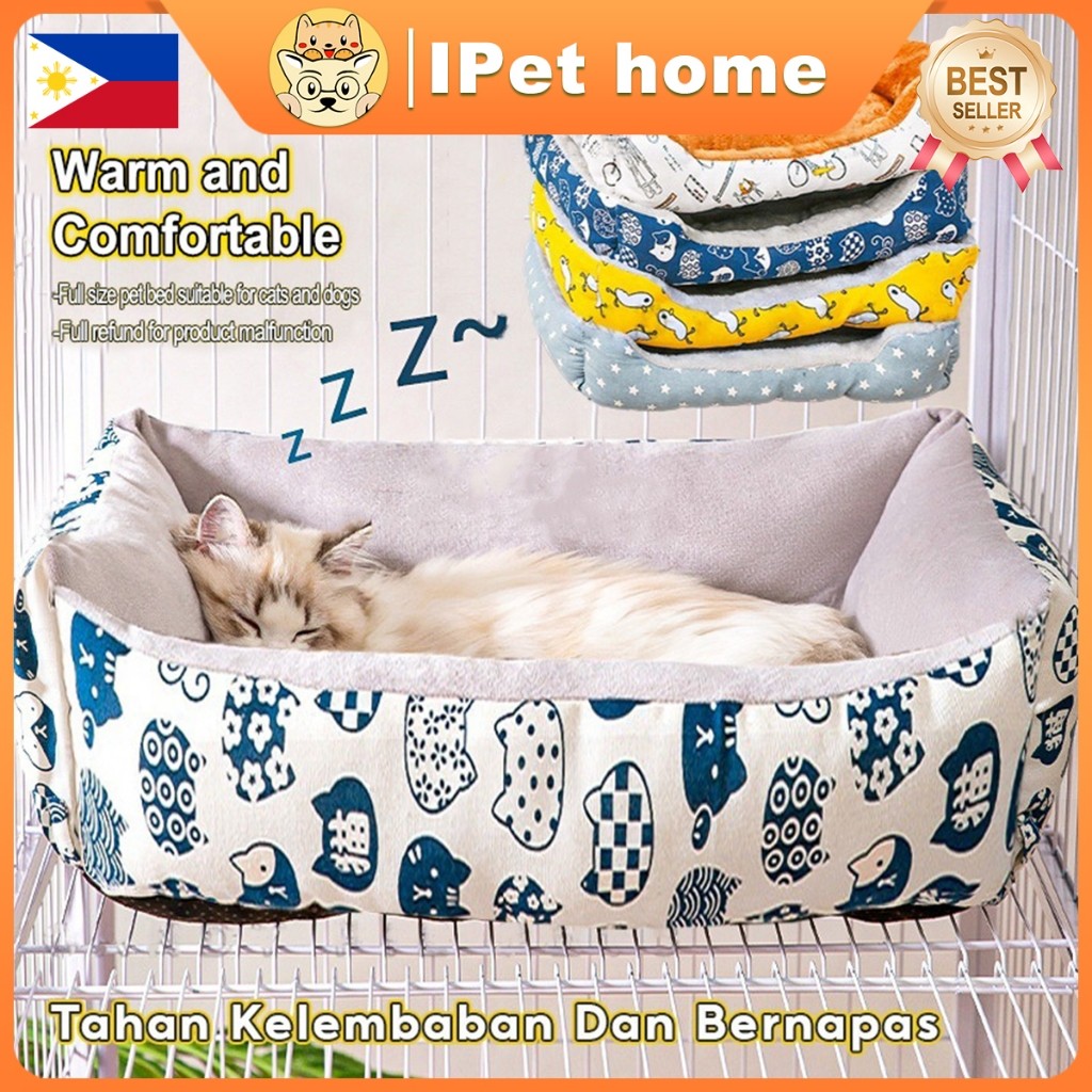 Dog Bed Pet Bed Cat Soft Fabric Cushion Sleeping Bed Dog Bed Washable ...