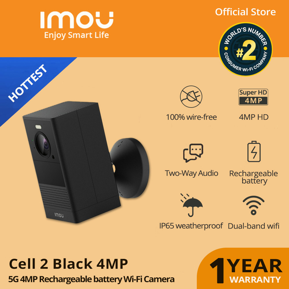 IMOU 5G Wireless CCTV Camera High capacity battery Dual Band 100% WIFI ...