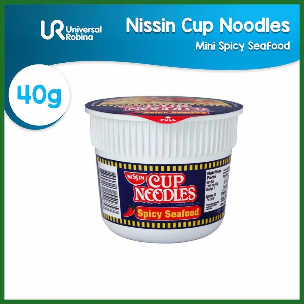 Nissin`W=Cup:a:Noodles:c_Mini:K_Spicy:Rf_Seafood:xl_(40g) | Shopee ...