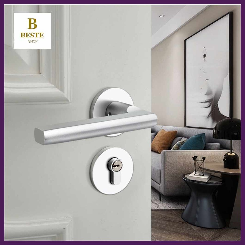 European}F>Style s}Door>Z}Knob>a}Lock>xJ}Set>bM}for Bedroom Bathroom ...