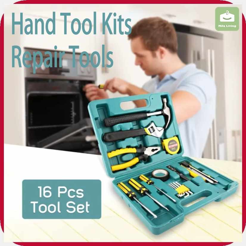 16PCS*H!TOOLaq=KITS|t(Professional}H)Hardware}Qv)Tools}Aw)Set}ek ...