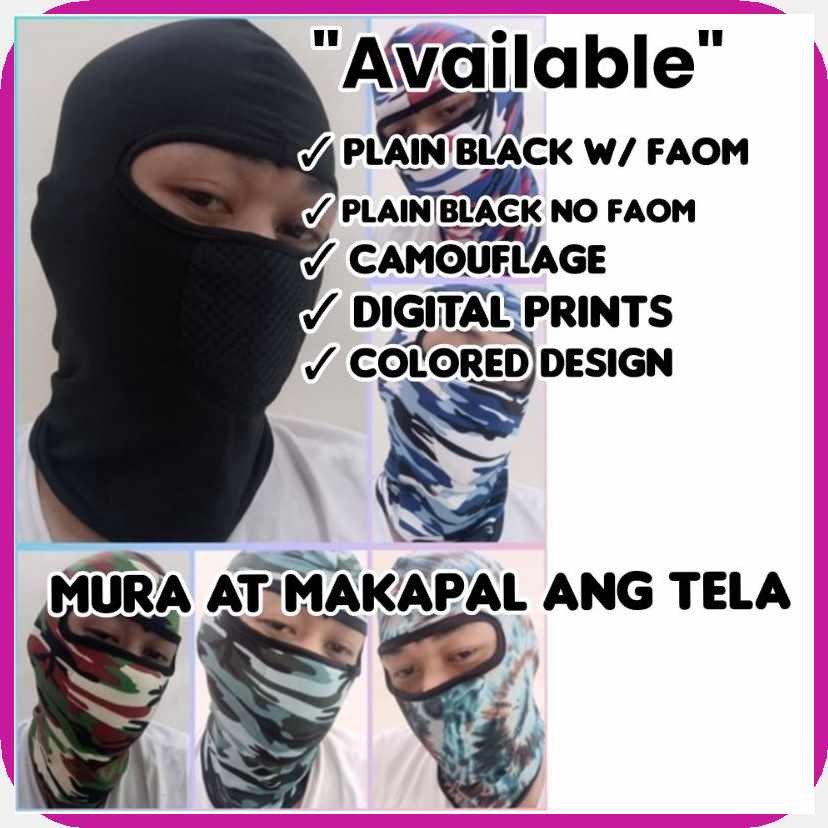 Balaclava Motorcycle Turban Accessories Full Face Mask Assorted Deslgn ...