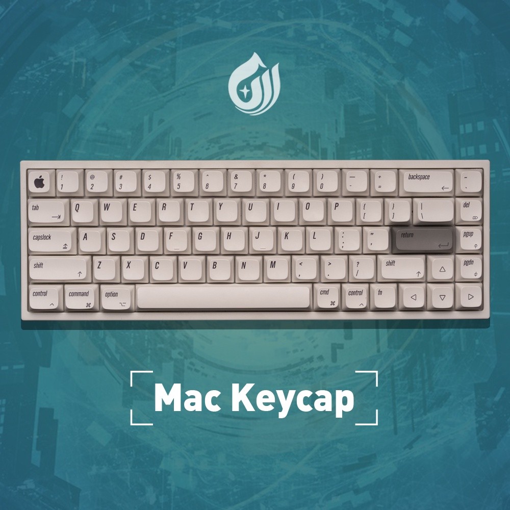 127 Keys Mac Layer PBT Keycaps XDA Profile DYE-Sub Apple Keycap for Mac ...