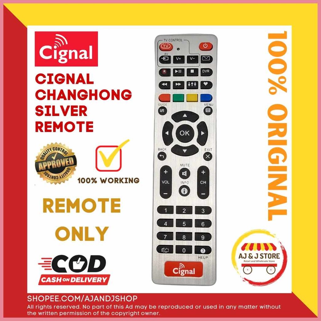 Cignal=W$Remote!E!CHA-S2S1TMS20!h,(BRAND!x,NEW)!N,Original!W,&!f,Good!p ...