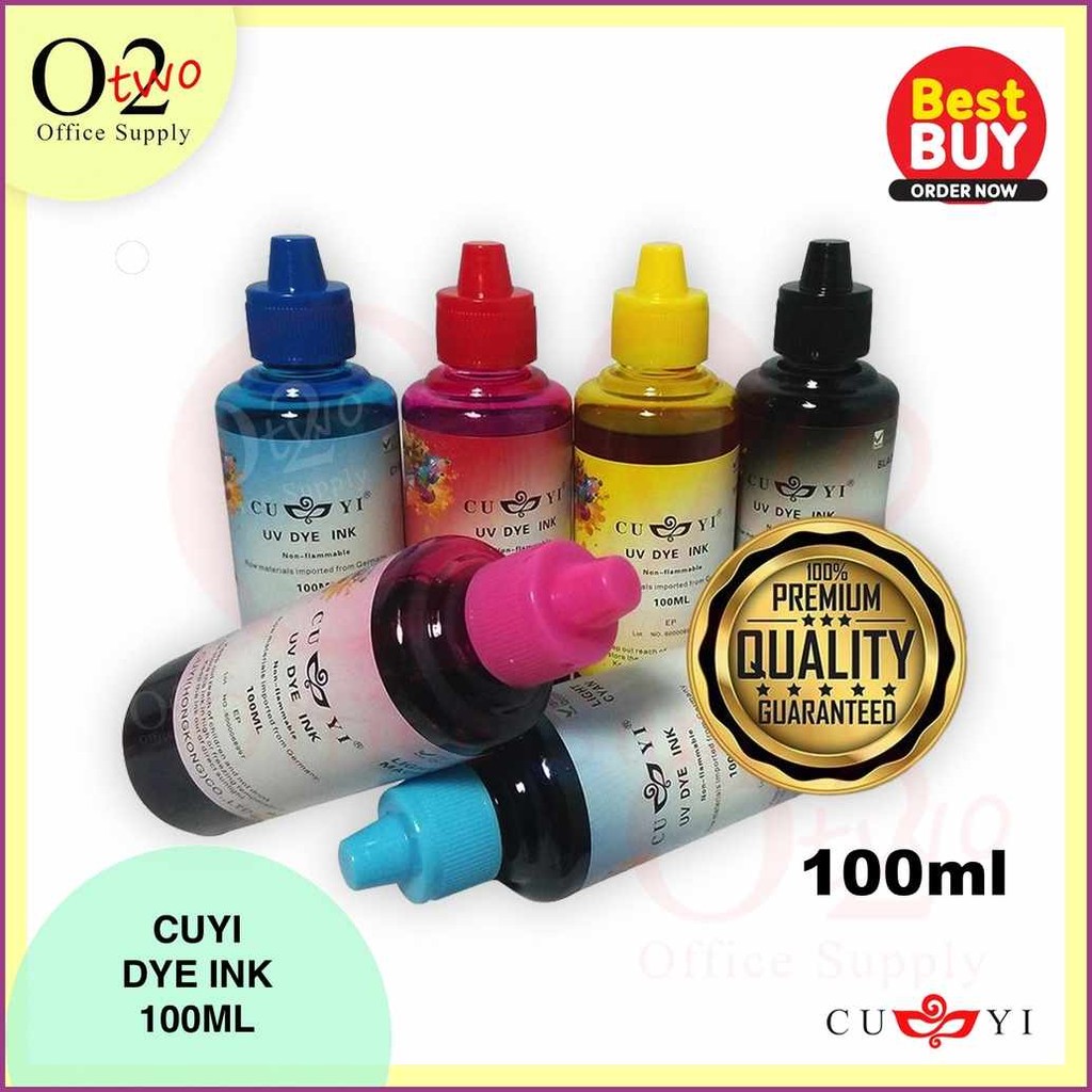 Cuyi{K~UV&N)Dye#TF]Ink.SR]100ML | Shopee Philippines