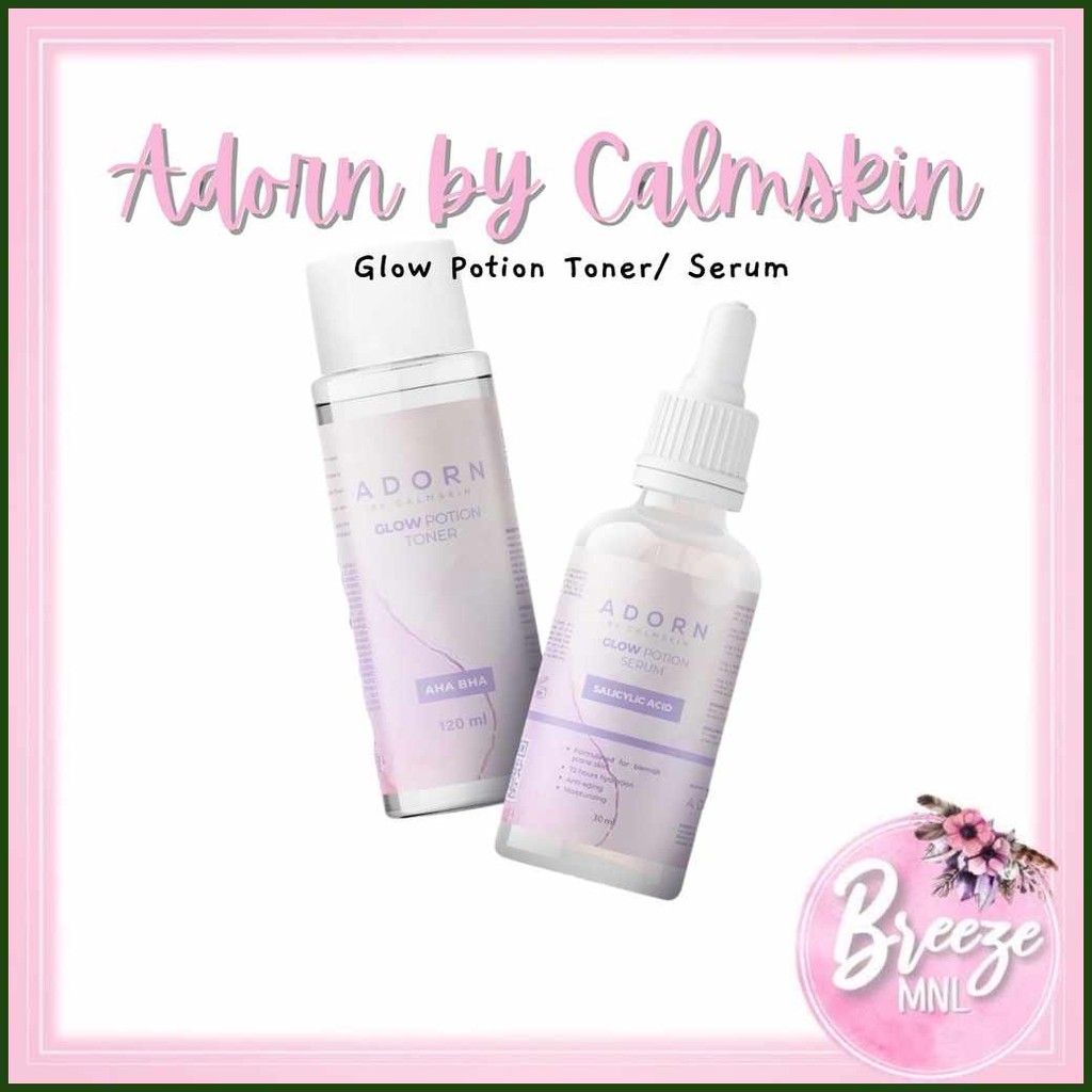 Adorn Glow Potion Duo : Glow Potion Serum or Glow Potion Toner | Adorn ...