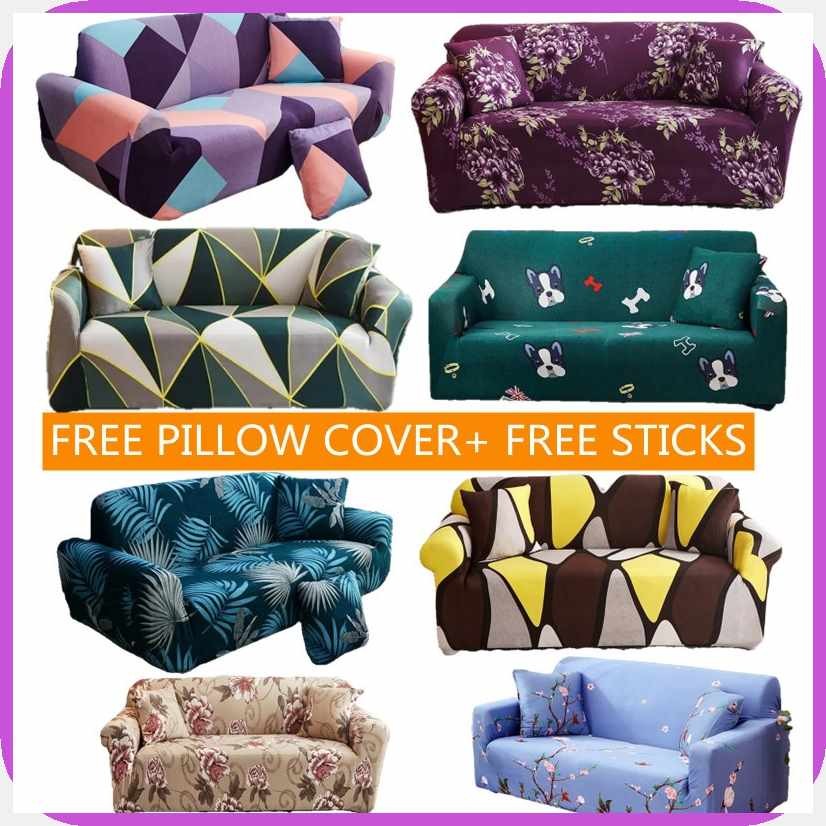 Sofa%P)Cover?od{SofallProtecto-RcL-AaShape-WcElastic1/2/3/4-seater ...