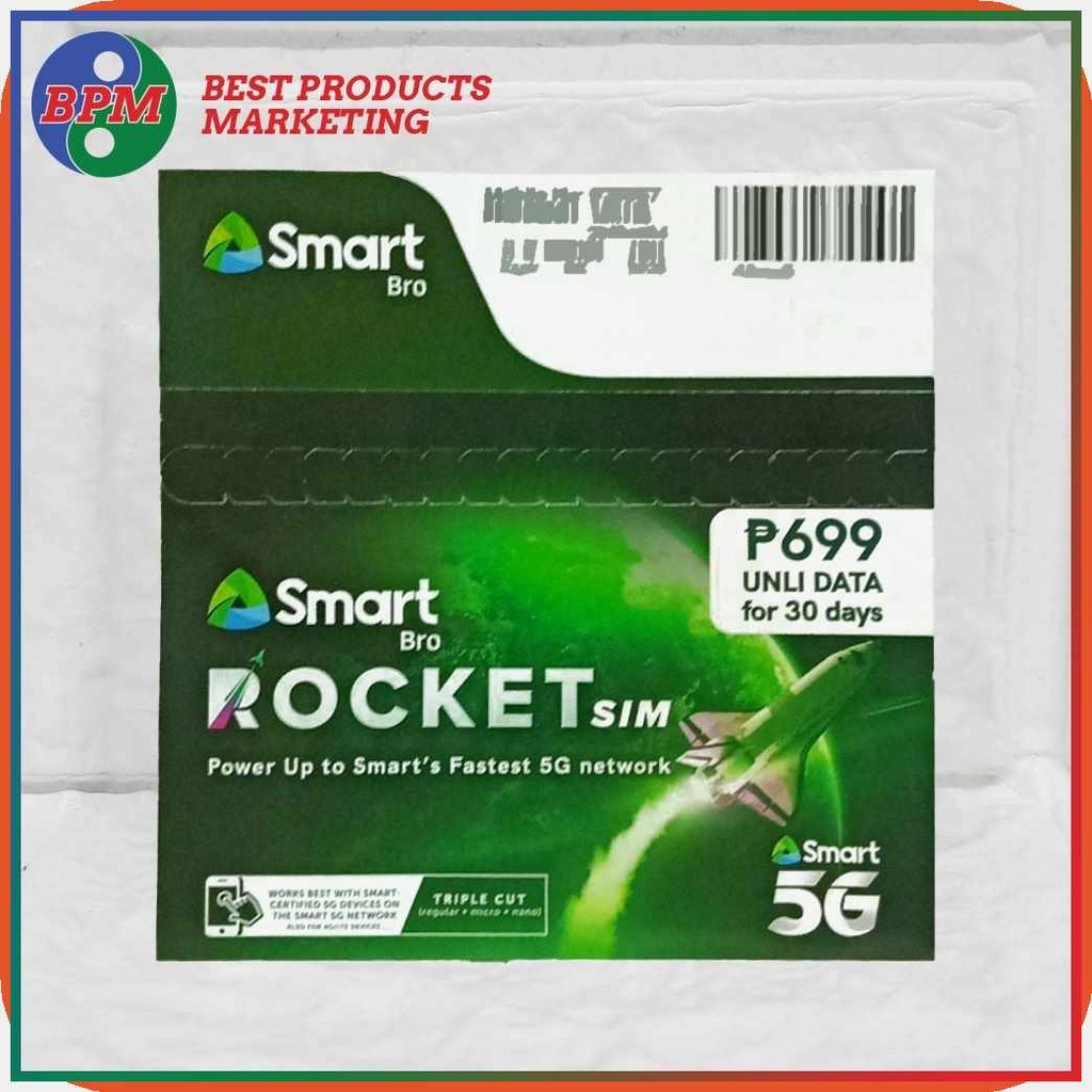 Smart[wP,Bro,fg[Rocket,vc[sim,l[(Unli-hdata-zfor-D30days) | Shopee ...
