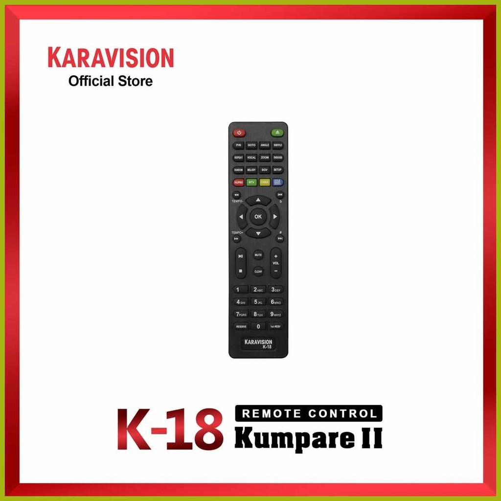 Karavision Kumpare II K-18 Remote Control | Shopee Philippines