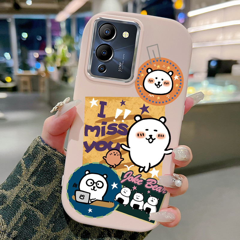 Case hp For Infinix Note 12 G96 Note 30 Case Cartoon Sticker Motif ...