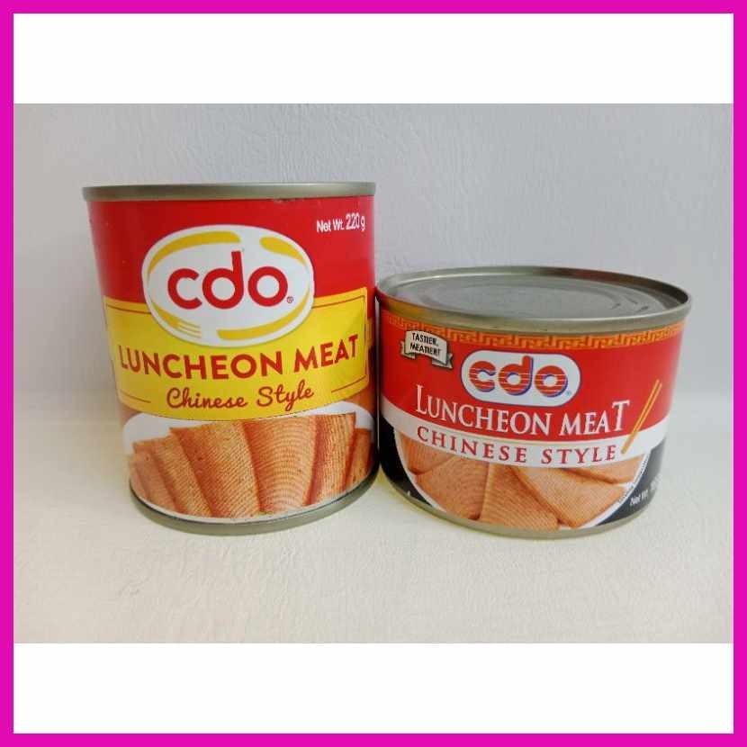 CDO*s>Luncheon[U,Meat,t[Chinese,g[Style,F[165g-220g | Shopee Philippines