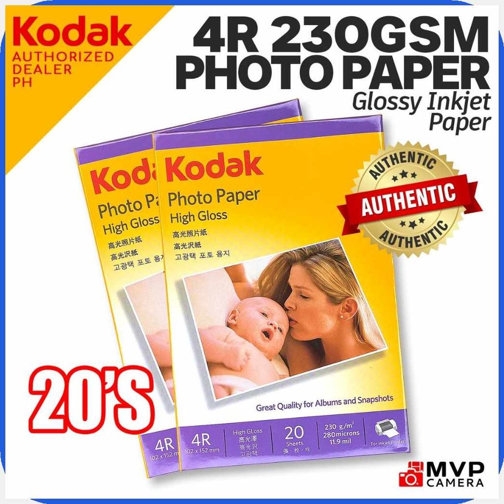 [AUTHENTIC]'k=KODAK,qb&4R`y'(4x6){I'Inkjet{Z'Photo{UT'Paper{Yf'230{aa ...