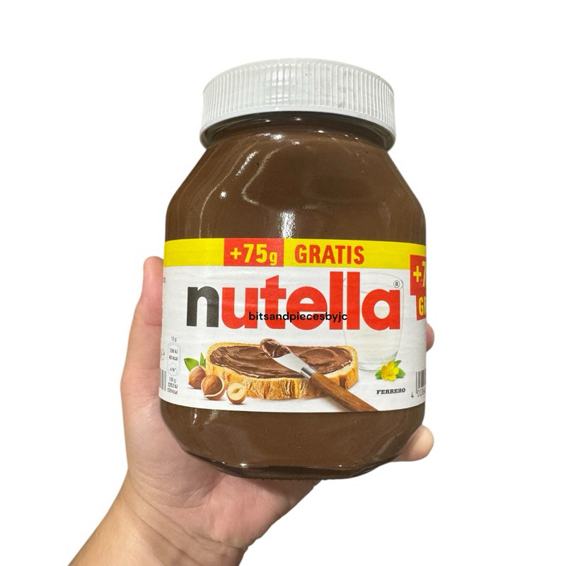 Nutella Hazelnut Spread 750g+75g | Shopee Philippines