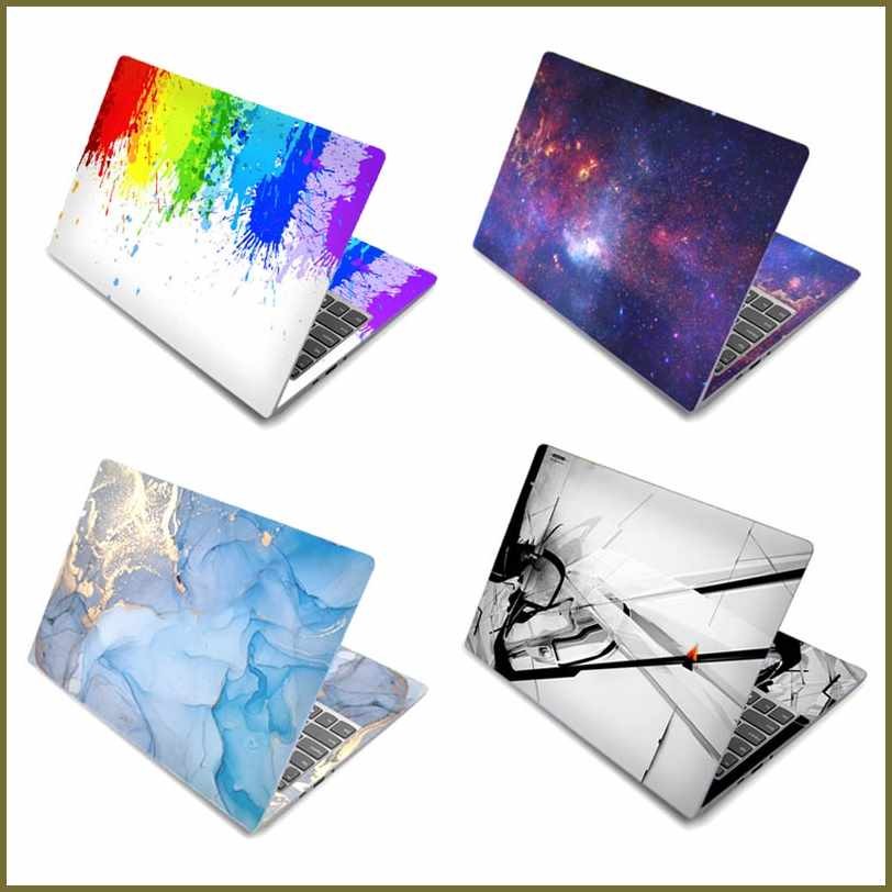 Laptop Decals Colorful Marbel Granite Texture Laptop Decor Sticker Skin ...